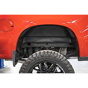 Rough Country Rear Wheel Well Liners for 2019-2022 Chevy Silverado 1500-4519 Black