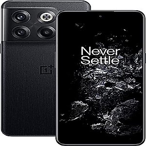 OnePlus 10T 5G Dual-Sim 128GB ROM + 8GB RAM (GSM only | No CDMA) Factory Unlocked 5G Smartphone (Moonstone Black) - International Version