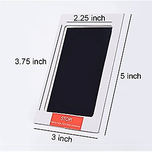 Veltec Inkless Newborn Baby Footprint or Handprint, Pet Paw Prints, Safe Clean Ink Pad - Black