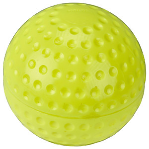 Champro Dimple Molded Softball, Pitching Machine, Pack of 12 (Optic Yellow, 11-Inch)