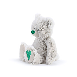 DEMDACO Dreamer Green Emerald Color Heart May Birthstone 8.5 inch Children's Plush Stuffed Animal Toy