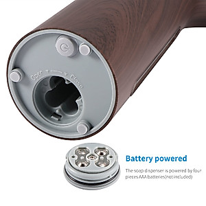 Soap Dispenser Bathroom Touchless Bathroom Dispenser Smart Sensor Liquid Soap Dispenser for Kitchen Hand Free Automatic Soap Dispenser Kitchen Soap Dispenser (Color : D)