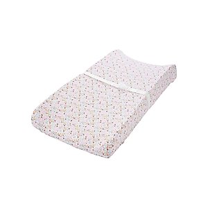 Simple Joys by Carter's Baby 2-Pack Cotton Changing Pad Covers, Floral/Dots, One Size