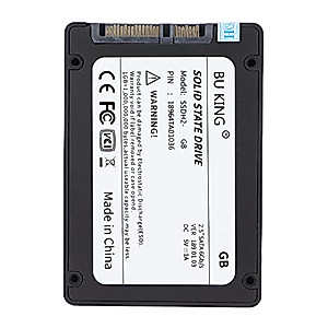 JINDI Solid State Drive, Long Service Life High Speed Transmission Mobile Hard Drive ECC Intelligent Error Correction for Desktop for Laptop(#5)