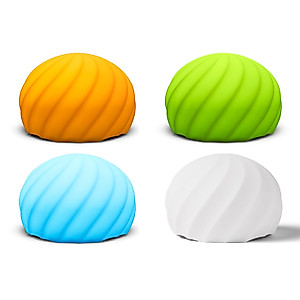 Cyrene LED Lamp - Waterproof Floating Bluetooth Color Changing Light - App-Controlled LED Ball Orb for Swimming Pool & Hot Tub - Rechargeable Silicone LED Ball Light -9 in x 5.9 in