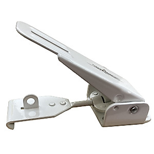 Class A Customs | Four (4) Pack of White Locking Fold Down Camper Latch and Catch