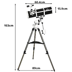 Telescope, Gskyer 130EQ Professional Astronomical Reflector Telescope, German Technology Scope, EQ-130 (EQ-130)