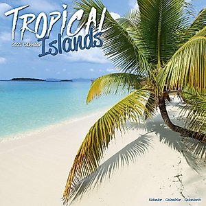 Beaches Calendar - Calendars 2020 - 2021 Wall Calendars - Sunset Calendar - Photo Calendar - Tropical Islands 16 Month Wall Calendar by Avonside