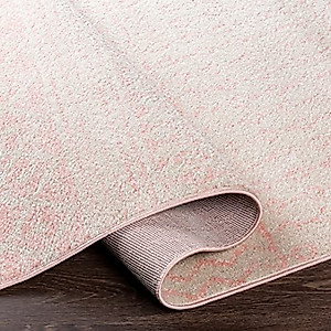 Artistic Weavers Chester Boho Moroccan Area Rug,2' x 3',Blush/Light Gray