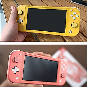 Ferkurn Switch Joycon Thumb Grip Joystick Replacement Cap, Switch Lite Joy con Grip Button Stick Cover Switch Joystick Grip Cap Replacement Part 3D Analog Cap Joy-con Controller Repair Kit Accessories
