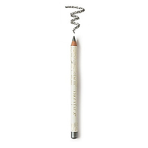 Pacifica Beauty Natural Eye Pencil in Gun Metal (Silver/Grey), 0.1 ounce