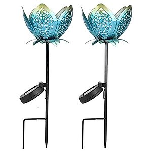 Solar Pathway Light, Outdoor Solar Lamp Solar Garden Light Energy Saving and Long Service Time Durable and Rain‑Proof for Garden for Home