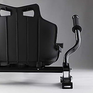 XPRIT Hover Kart, Hoverboard Seat Attachment, Adjustable, Easy Installation, Universal (Black)