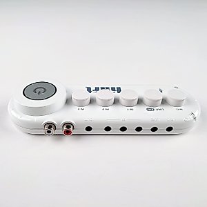 Maker hart Just Combo V 5 Channel Bluetooth Audio Mixer/4 Stereo+Mic IN/Bluetooth IN&OUT/USB Audio OUT/RCA OUT