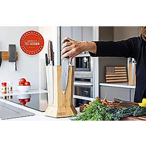 360 Knife Block ® - ROTATING - Magnetic - BEST Universal Knife Block - Made in America