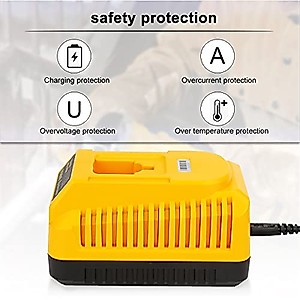 energup DC9310 Fast Battery Charger for Dewalt 7.2V-18V XRP NI-CD NI-MH Battery DC9096 DC9098 DC9099 DC9091 DC9071 DE9057 DW9096 DW9094 DW9072