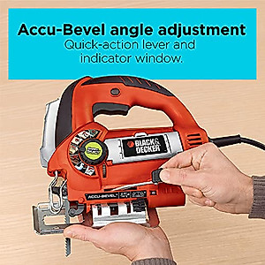 BLACK+DECKER Jig Saw, 6.0-Amp (JS670V)