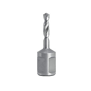 ACTOOL 1/4'' Diameter x 1'' Depth of Cut HSS Solid Drill with 3/4'' Weldon Shank,HSS Fully Ground Drill