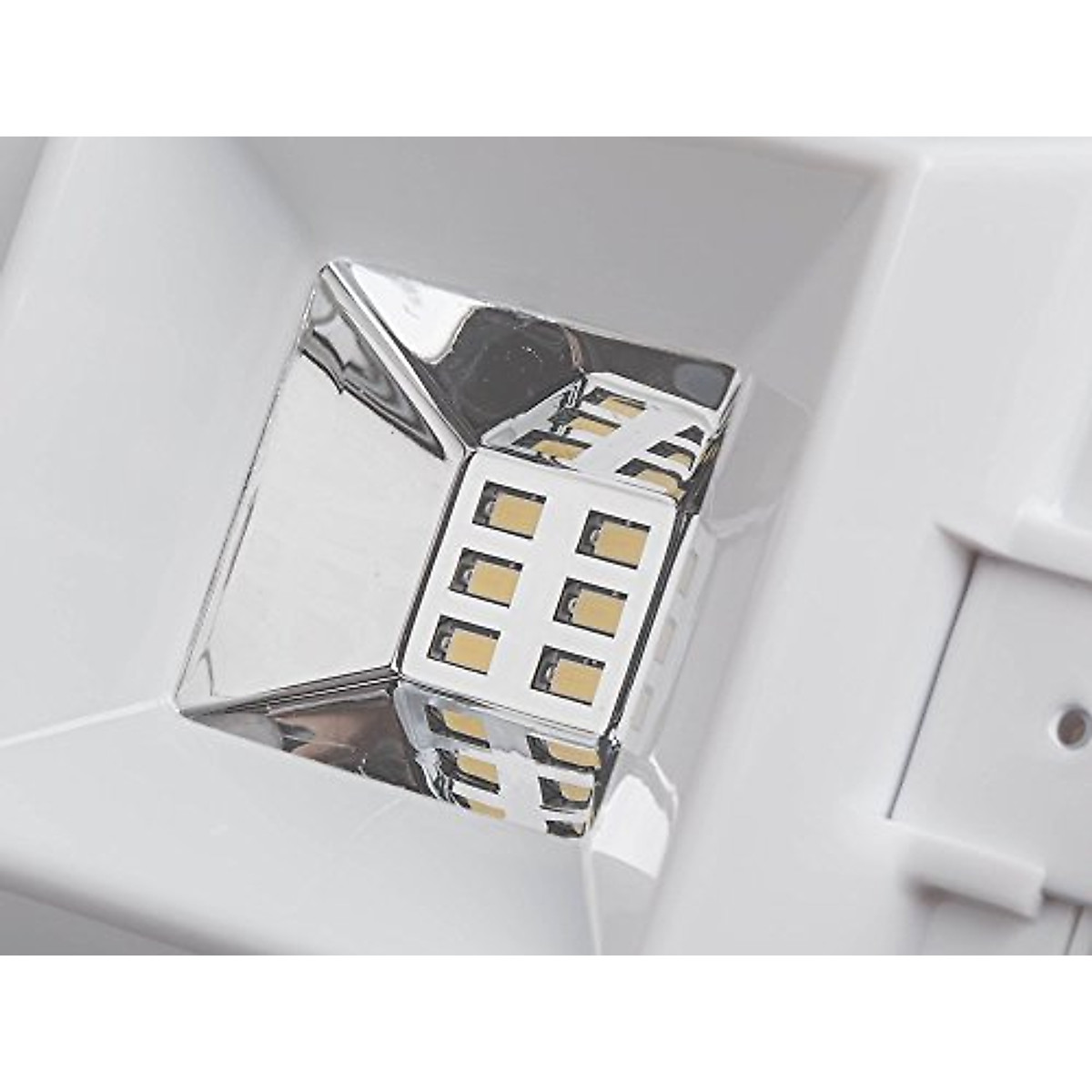 HOSHINE(2 Pack) Solar Powered Gutter Lights Security Light Outdoor Solar Powered 6 LED Waterproof Durable Fence Driveway Garden Patio Path Decking Light Made for Quality Outdoor Life