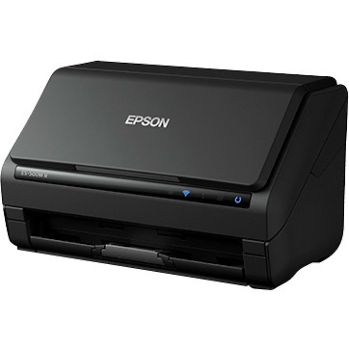Epson Workforce ES-500W II Wireless Color Duplex Desktop Document Scanner for PC and Mac, with Auto Document Feeder (ADF) and Scan from Smartphone or Tablet
