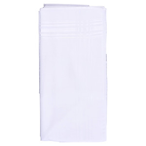 Van Heusen 13 Pack Cotton Handkerchiefs Solid White