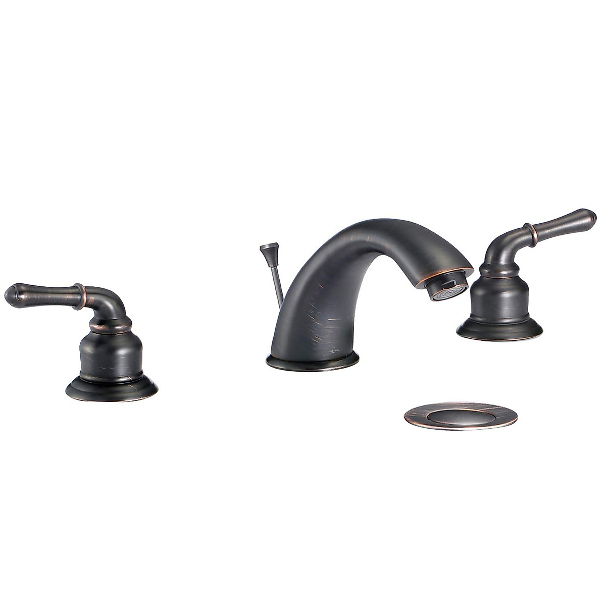 FBX Merritt 83H03-BN Bath 2 Handle Widespread Faucet Brushed Nickel (Brushed Nickel)
