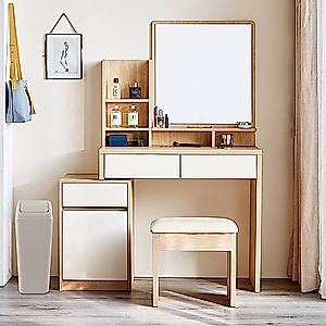 Ramddy Slim Trash Can, 14 Liter Modern Swing Garbage Bin