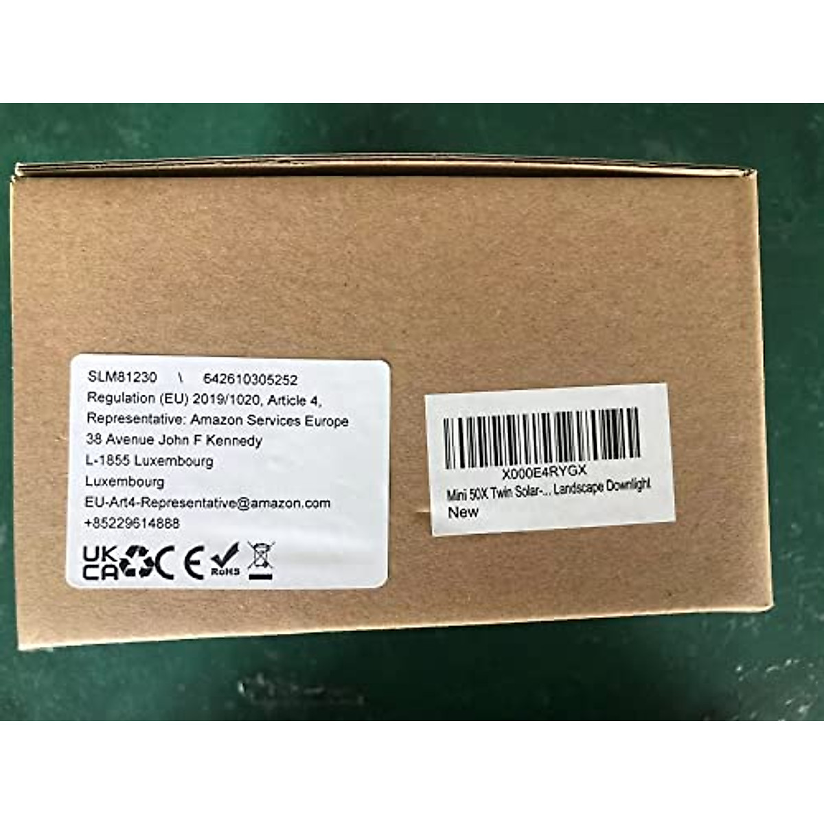 Mini 50X Twin Solar-Powered Cast Aluminium Warm White LED Spotlight 60-100 Lumen Per Light Fixture for Outdoor Garden Yard Landscape Downlight