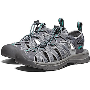 KEEN Women's Whisper Closed Toe Durable Comfortable Easy On Washable Adventure Sandals