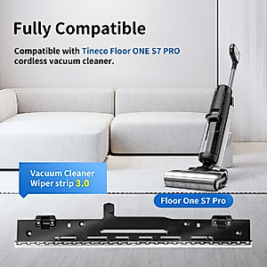 Vacuum Replacement Parts Wiper Strip Compatible with Tineco Floor ONE S7 PRO Cordless Vacuum Cleaners,Wet Dry Vacuum Cleaner Accessories