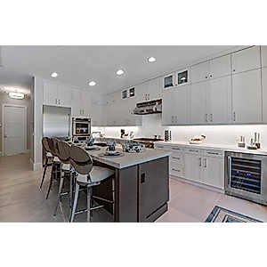 TORCHSTAR 39 Inches Interconnect Cable, Gun Safe Lighting Kit Extension Cable, Under Cabinet Light Extension Cord, LED Under Cabinet Lighting Accessories, Pack of 4