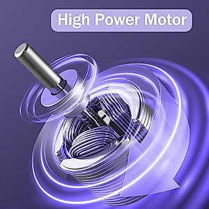 Oivley Portable Washing Machine Foldable, Small Washing Machine with 3 Modes Deep Cleaning, Mini Washer for Baby Clothes, Underwear or Small Items, Apartment, Dorm, Camping, RV, Travel, Laundry-Purple