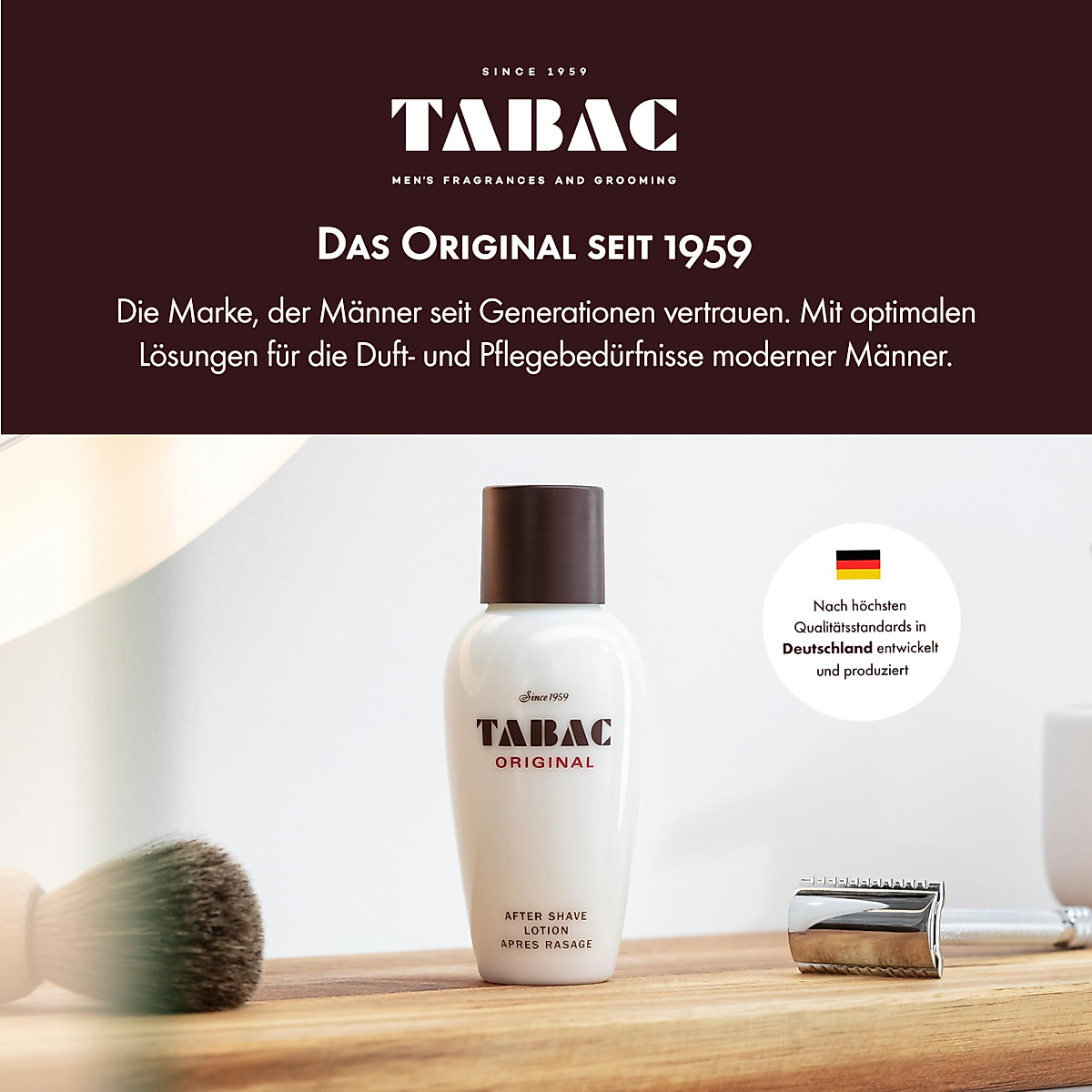 Tabac by Maurer & Wirtz for Men After Shave 10.1 oz
