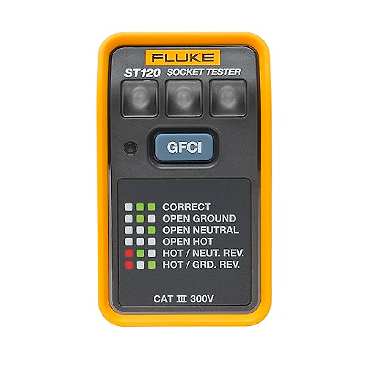 Fluke ST120 GFCI Socket Tester Without Beeper