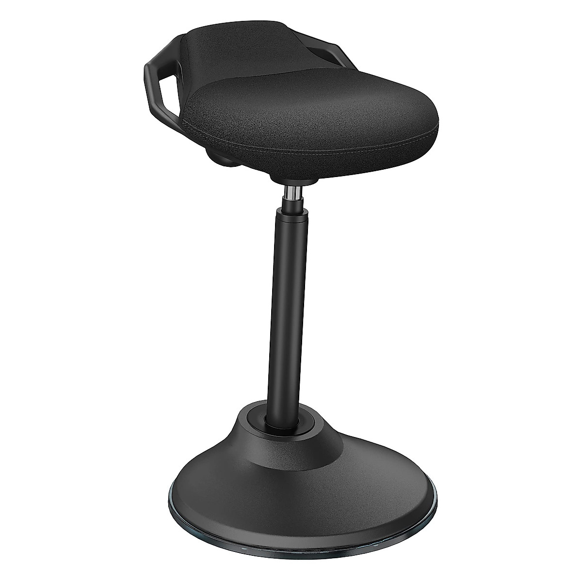 Standing Desk Chair, Adjustable Ergonomic Standing Stool, Swivel Sitting Balance Chair, Anti-Slip Bottom Pad