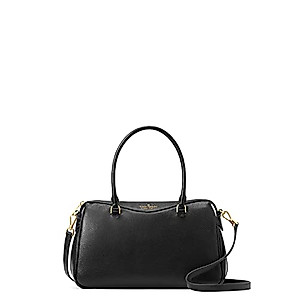 Kate Spade New York Pebbled Leather Mimi Satchel (Black)