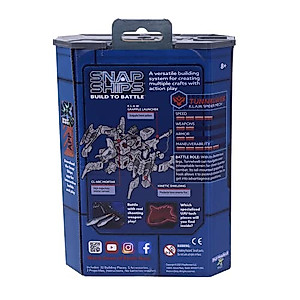 Snap Ships Komplex Tunnelweb K.L.A.W. Spider Mech - Build to Battle - Make 2 Different Builds - Ages 8+