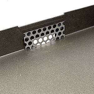 Food Mesh Screen for Black Stone Griddle Accessories Block Food from Falling Into Rear Greases Trap Cup Tray Universal Grilling Mesh Mat