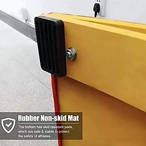 ZIMGOD Vault Gymnastics Springboard with 6 Springs, Heavy Duty Vault Spring Board, Beginning Gymnasts Sport Equipment for Vaulting/Training/Fitness