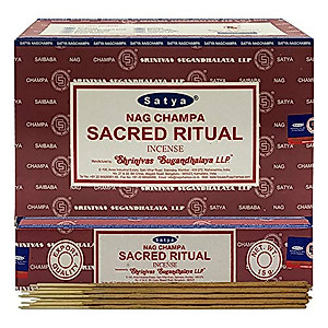 Sacred Ritual Incense Sticks And Incense Stick Holder Bundle Insence Insense Satya Incense