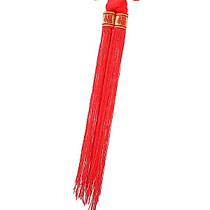 Halloluck 2 Pack Chinese Knot Tassel New Year Decoration Traditional Red Lucky Oriental Pendant Ornaments for New Year's Gifts, Chinese Spring Festival and Home Decor