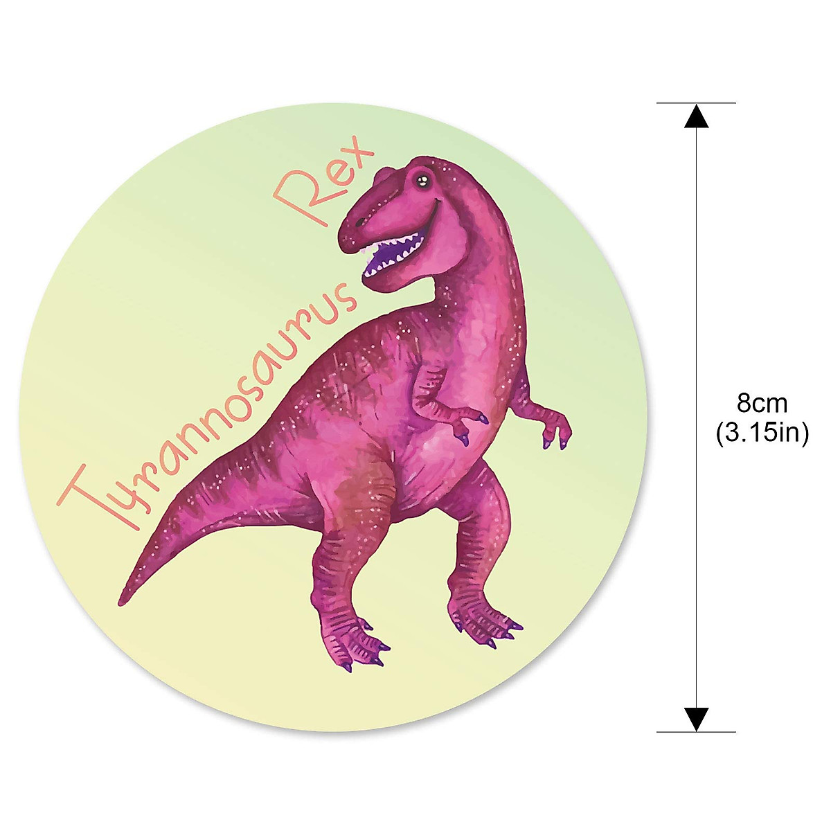 Zonon 10 Pcs Potty Training Stickers Dinosaur Toilet Target Sticker Reusable Potty Targets Color Changing Pee Target for Kid Training Use (Dinosaur)