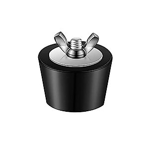 Pool chill Plug Rubber Stopper Plug 1.25 inch to 1.5 inch with Stainless Steel Screws, Stainless Steel Bolts, Heavy Duty Rubber