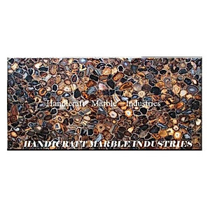 36"x12" Mix Multi Colour Agate Table Top Rectangular Table, Center Table, Coffee Table, Patio Table, Hallway Table, Living Room Furniture