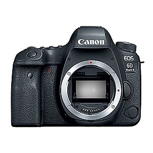 Canon EOS 6D Mark II Digital SLR Camera Body – Wi-Fi Enabled