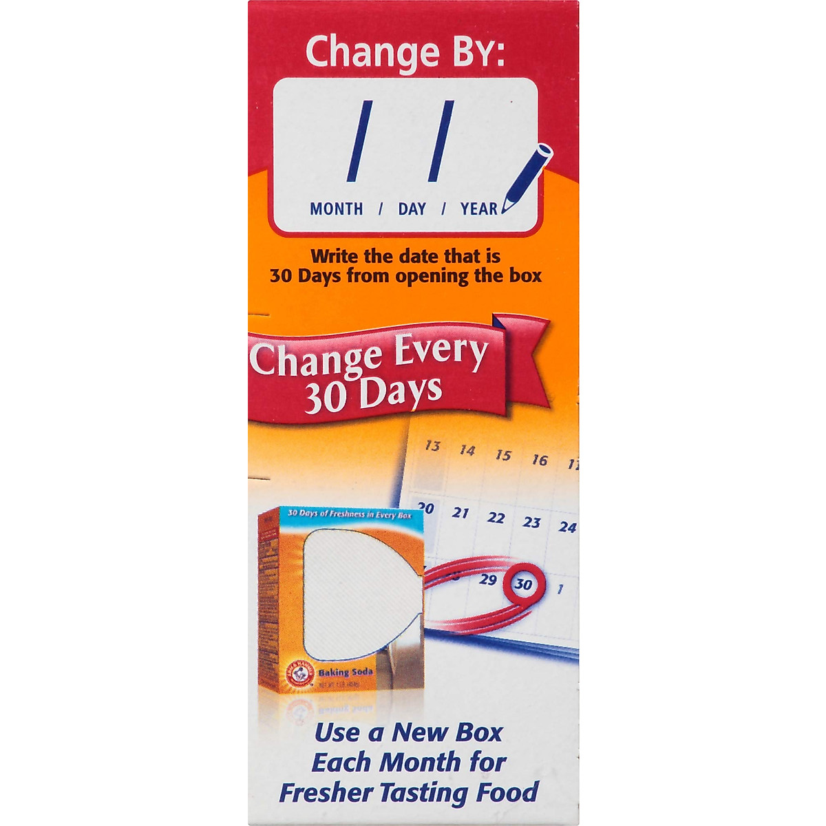 Arm & Hammer Baking Soda Fridge-n-Freezer Odor Absorber, 14 oz. - 12 Pack