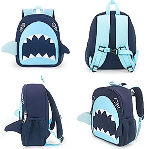 Kids Backpack for Toddler Boys Shark Backpack for Boys Kindergarten
