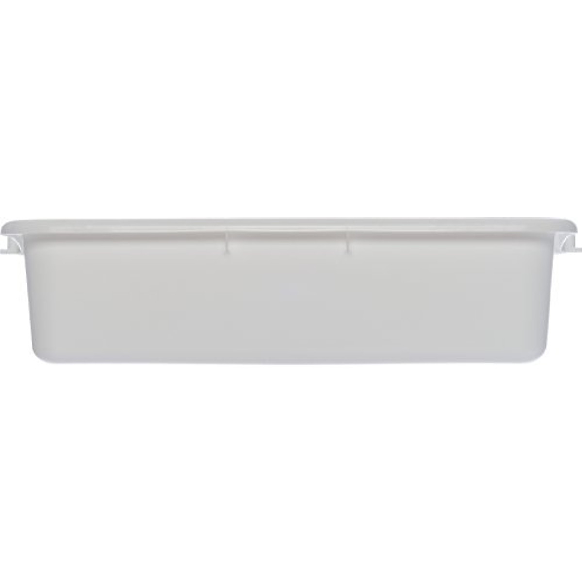 Carlisle FoodService Products N4401002 Comfort Curve™ Ergonomic Wash Basin Tote Box, 5" Deep, White (Pack of 12)