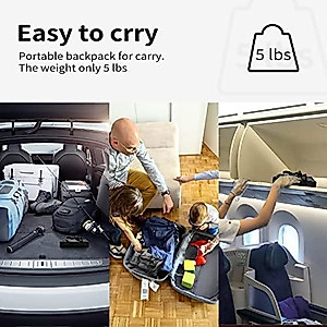 Projector Screen with Stand 60inch Portable Projector Screen 16:9 4K HD Outdoor Indoor Projector Screen with Carry Bag Foldable Wrinkle-Free Movie Screen for Home Theater Travel Camping Party Office