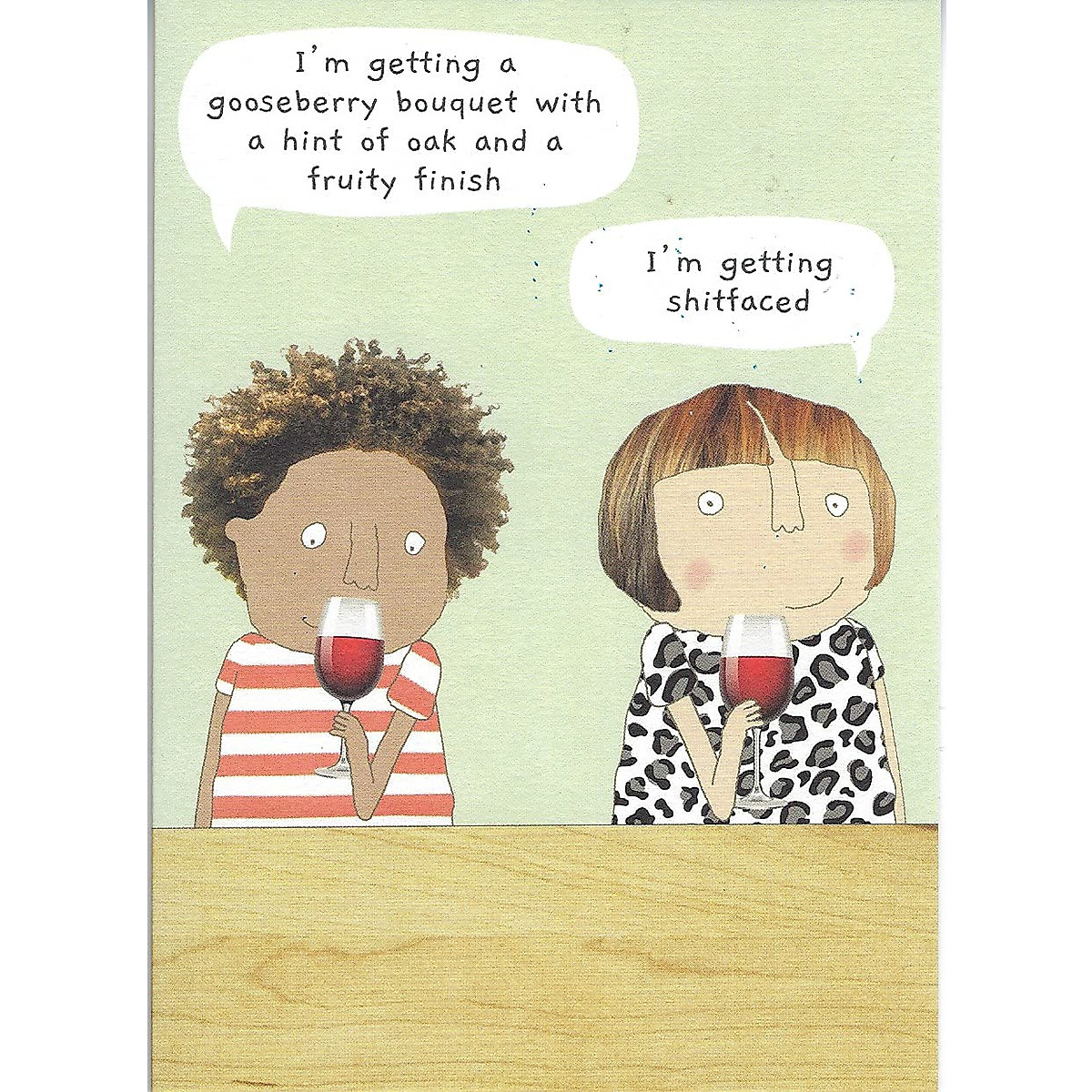 Calypso Funny Birthday Card - Wine Tasting - Rosie Made a Thing